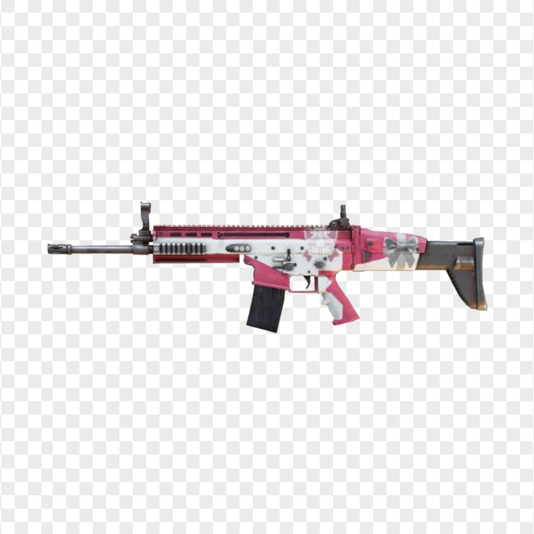 HD SCAR L Gun PUBG Weapon Skin PNG | Citypng