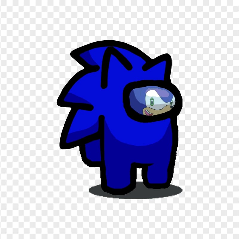 HD Among Us Sonic Character PNG | Citypng