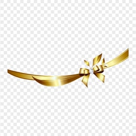 HD Gold Yellow Ribbons Lines PNG | Citypng