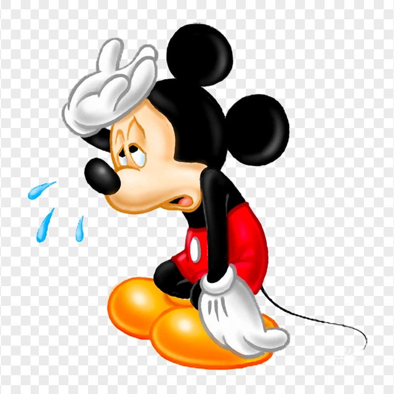 Mickey Mouse Sick Character PNG | Citypng