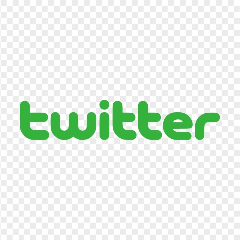 HD Twitter Green Text Logo PNG | Citypng