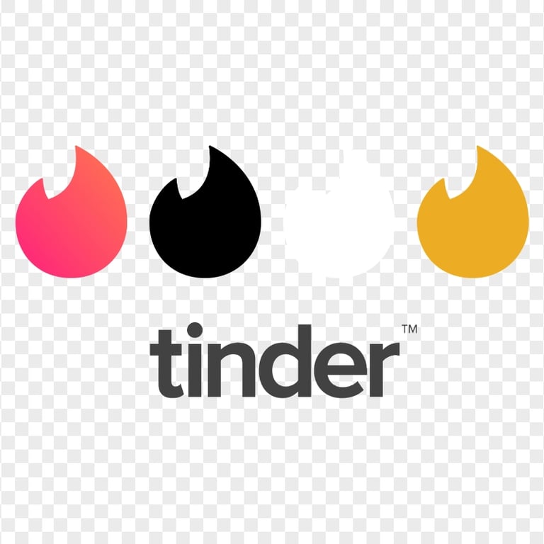 White Square Tinder App Logo Symbol | Citypng