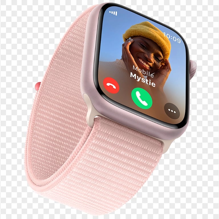 Apple Watch Series 9 Pink Transparent Background | Citypng