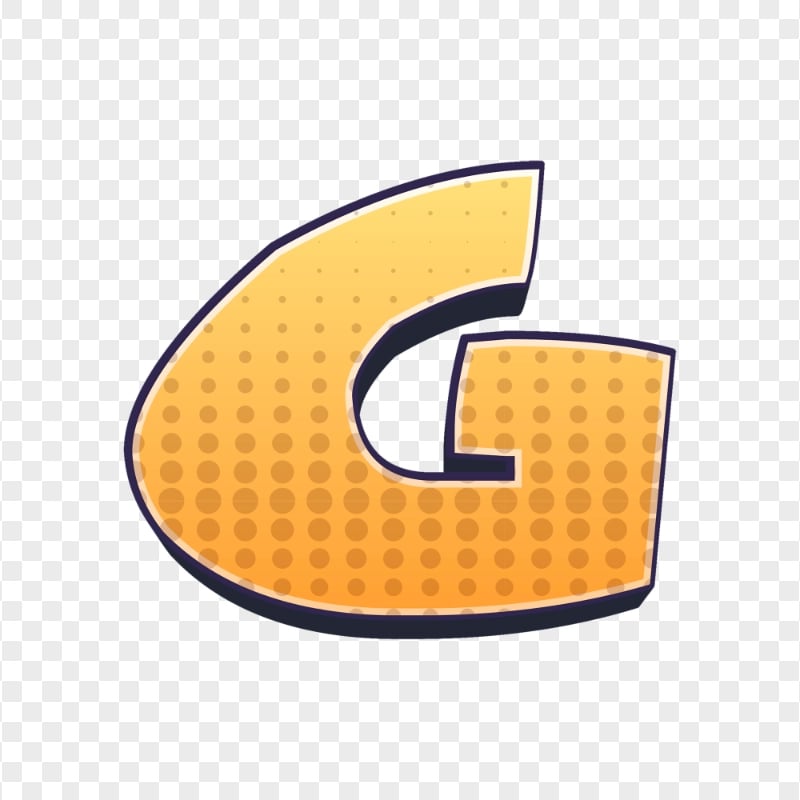 Transparent Comic G Letter Alphabet Cartoon | Citypng