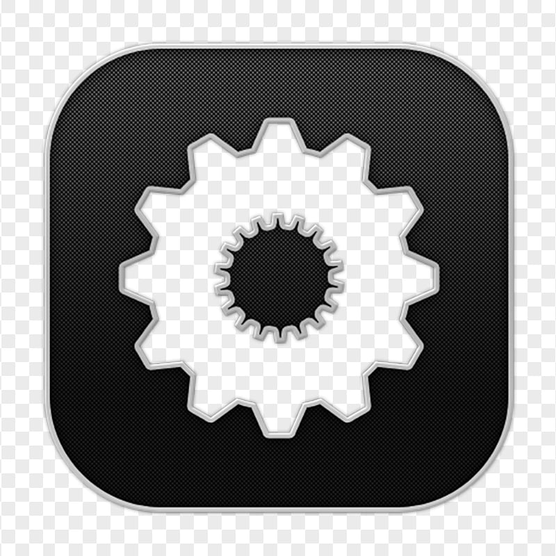 FREE Square Settings Options App Icon PNG | Citypng