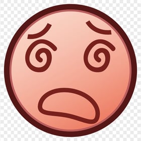Yellow Dizzy Emoji Face Illustration Dizziness | Citypng