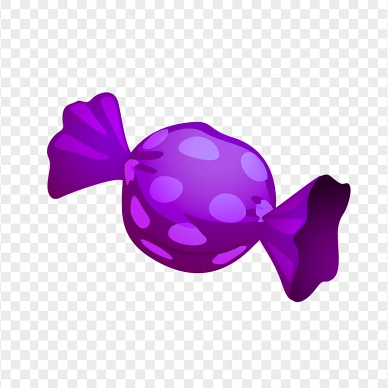 Purple Candy Illustration Cartoon PNG Image | Citypng