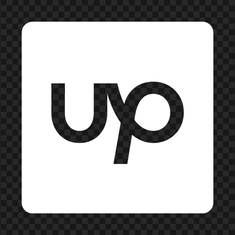 Upwork Square White Logo Icon PNG | Citypng