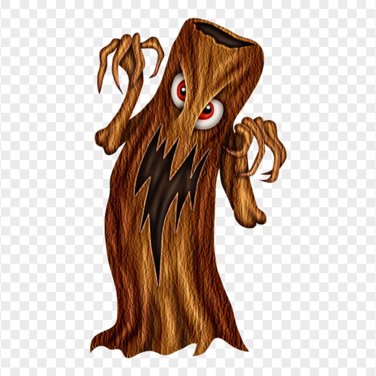 PNG Spooky Halloween Monster Tree Illustration Cartoon | Citypng