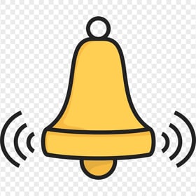 Yellow Bell Icon | Citypng