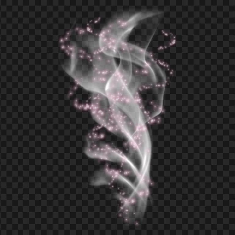 Sparkle Smoke White & Pink PNG | Citypng