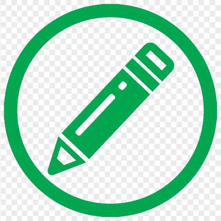 Green Edit Icon Png
