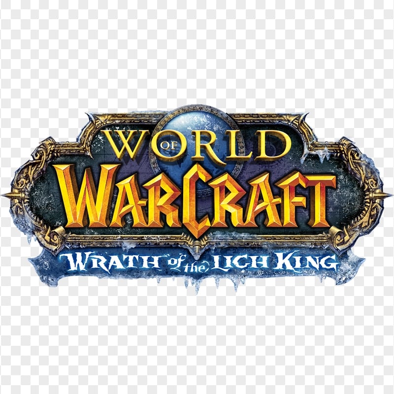 World of Warcraft Wrath Of The Lich King Logo HD PNG | Citypng