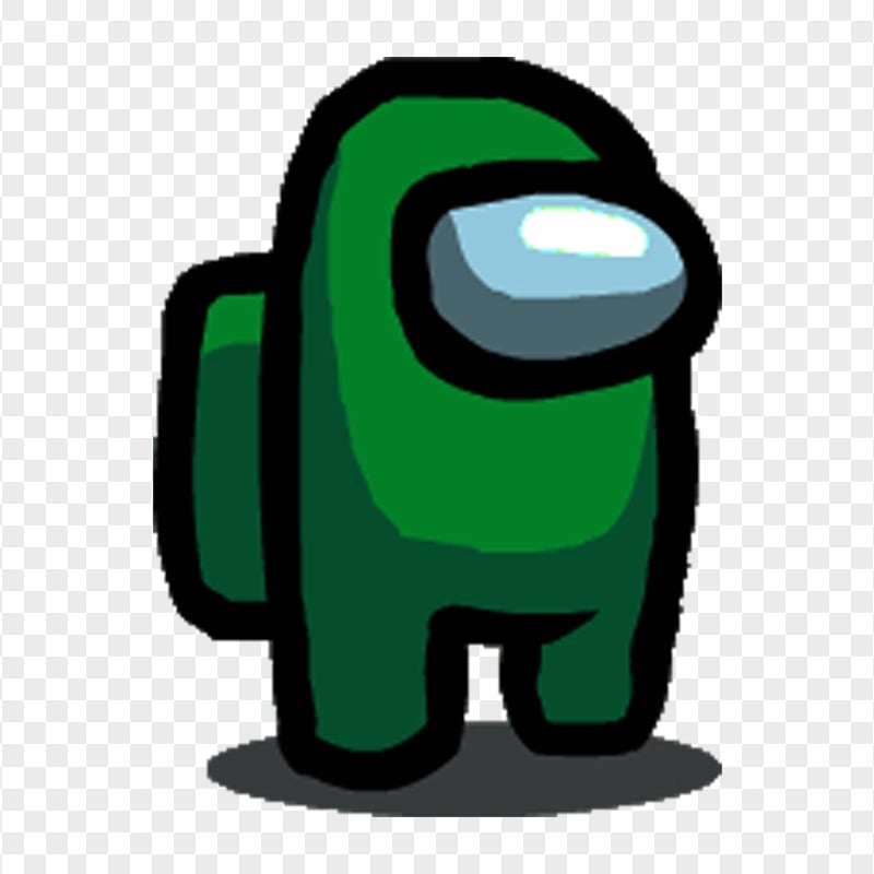 Dark Green Among Us Character PNG | Citypng