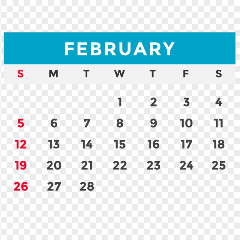 February 2023 Calendar HD PNG | Citypng