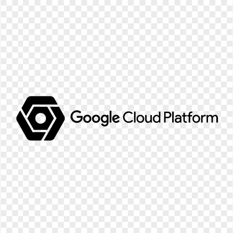 Google Cloud Platform Black Logo Transparent PNG | Citypng