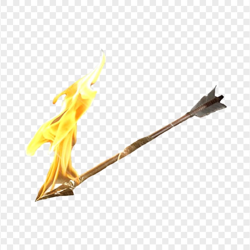 HD Real Arrow With Fire PNG | Citypng