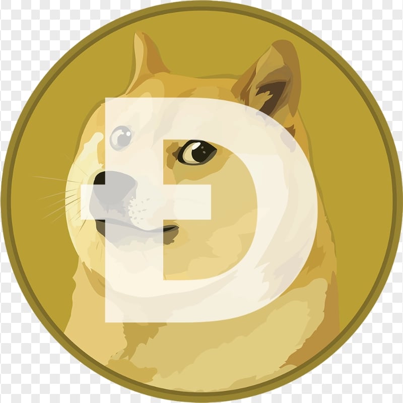 HD Dogecoin Logo Icon Coin PNG | Citypng