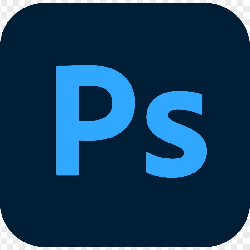 Adobe Photoshop PS Square Logo Icon PNG | Citypng