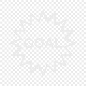 Transparent HD Goal Red Word Icon | Citypng