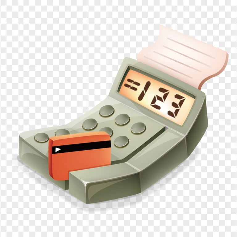HD 3D POS Card Payment System Machine PNG | Citypng