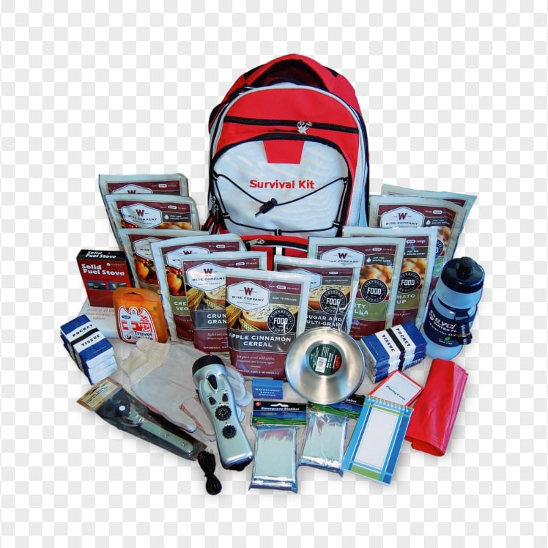 Safety Survival Kit Backpack Emergency Adventure | Citypng