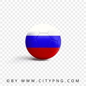 Download Football Russia Flag Ball PNG | Citypng