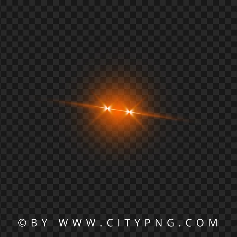 Orange Laser Eyes Lens Flare Effect FREE PNG | Citypng