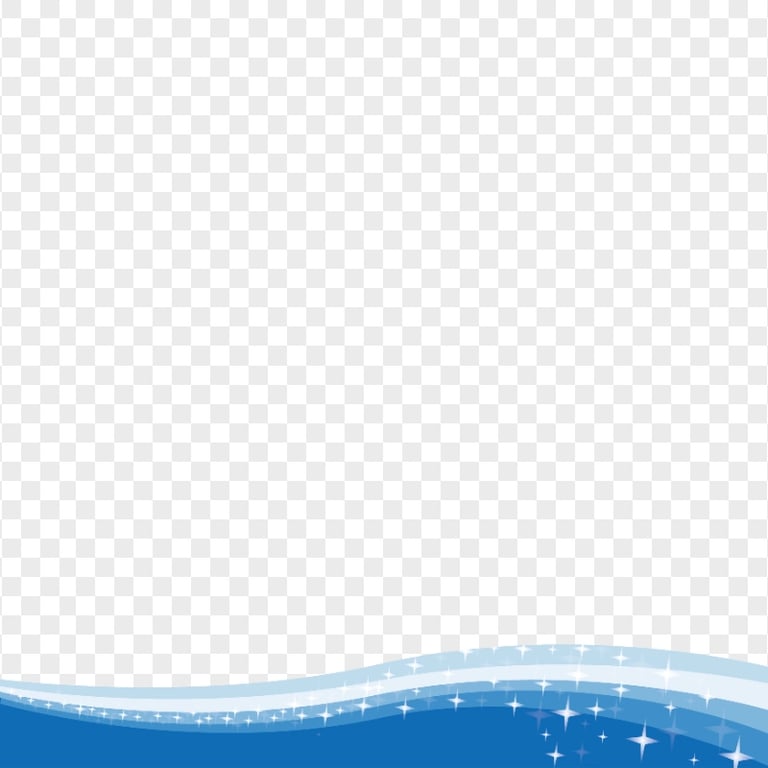 Blue Abstract Curve Banner Transparent Background | Citypng