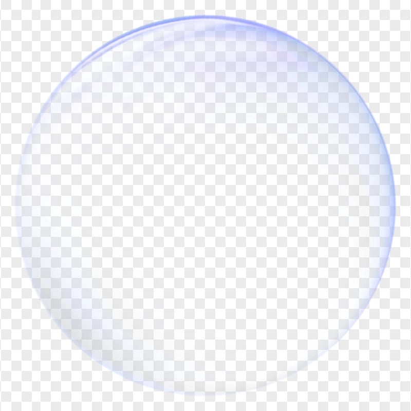 Blue Round Soap Bubble PNG | Citypng