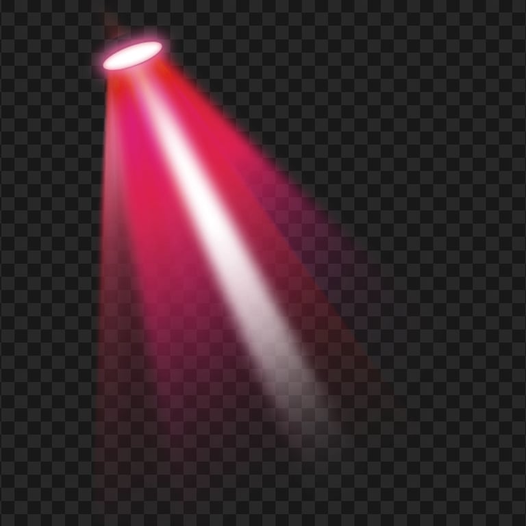 Red Light Spot Spotlight PNG | Citypng