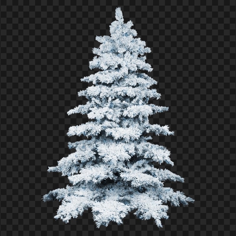 HD Snow Christmas Tree Transparent Background | Citypng