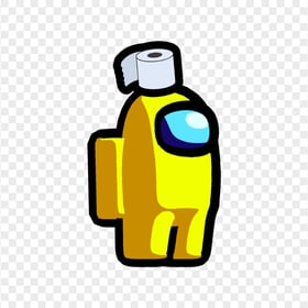 HD Neon Yellow Among Us Character PNG | Citypng