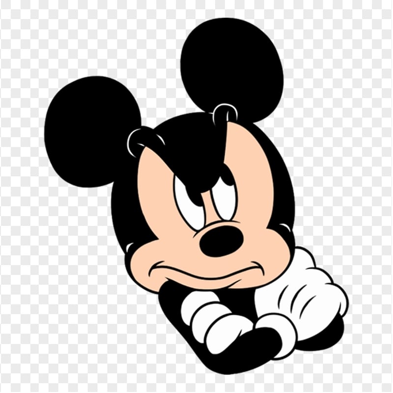 Mickey Mouse Upset