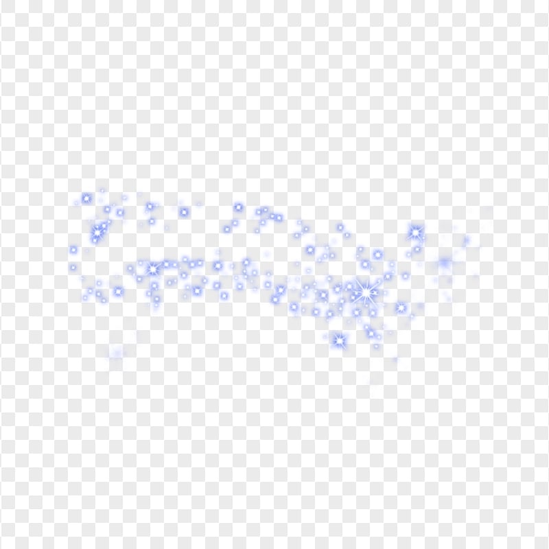 Blue Sparkle Stars Thumbnail Effect | Citypng