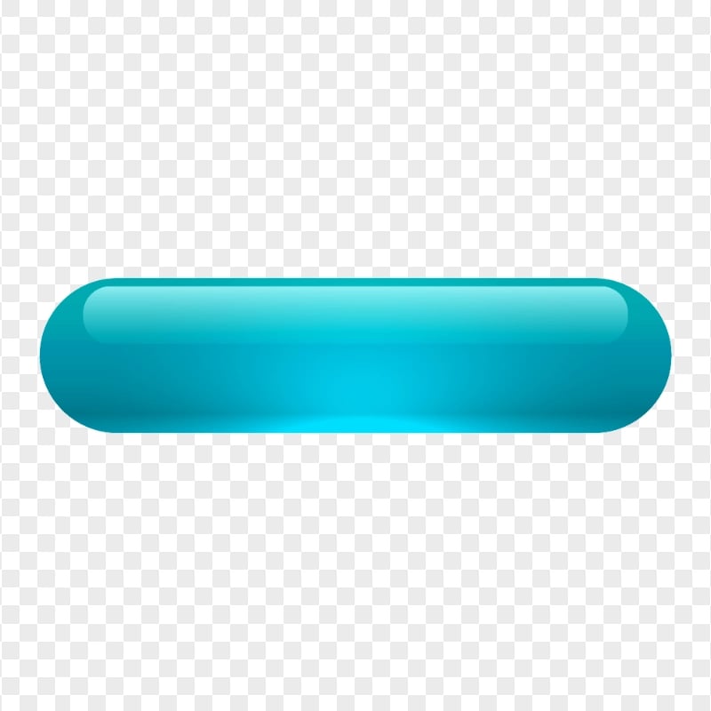 Blue Glossy Button Transparent Background | Citypng