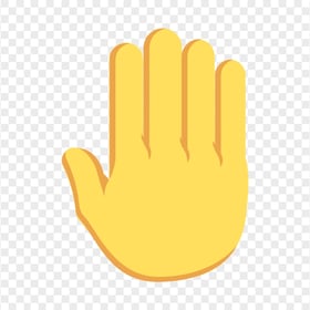 HD Red Round Hand Stop Icon PNG | Citypng