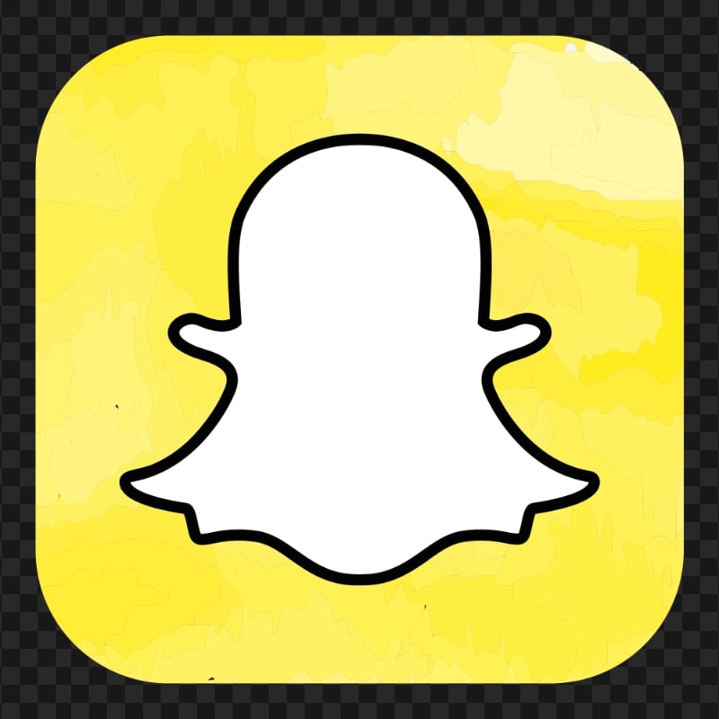 HD Snapchat Aesthetic Square App Logo Icon | Citypng