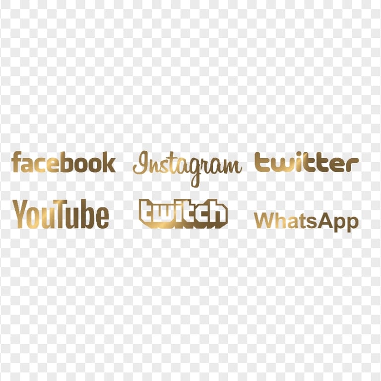 HD Gold Twitter Bird Logo Icon PNG | Citypng