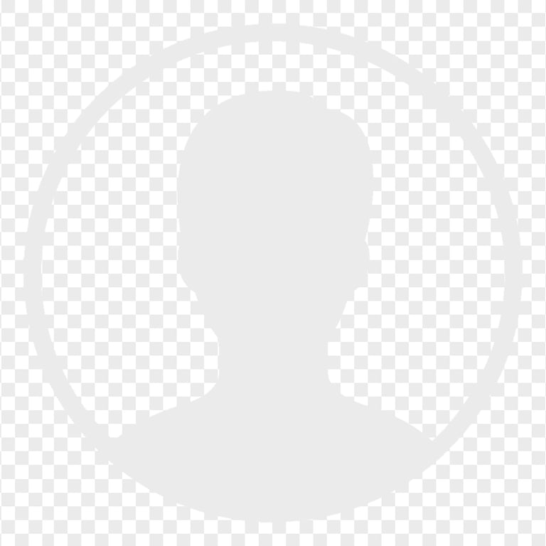 PNG Profile User Round Gray Icon Symbol | Citypng