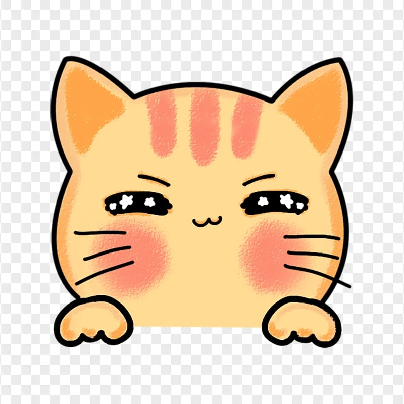 Cute Cartoon Cat Transparent Background | Citypng