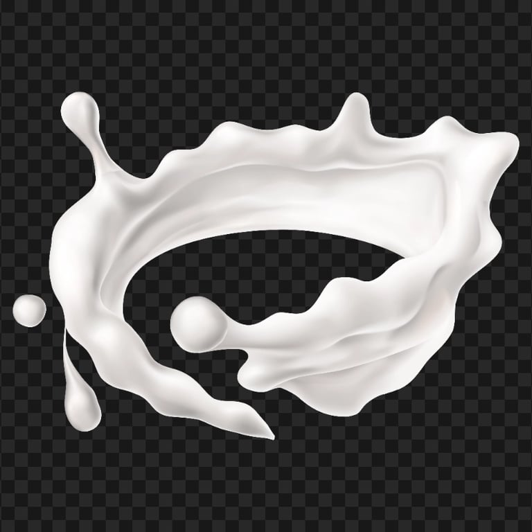 Milk Splash Png