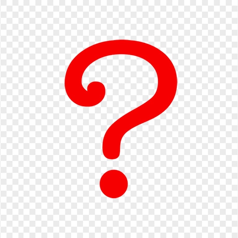 PNG Red Question Symbol Mark Icon | Citypng