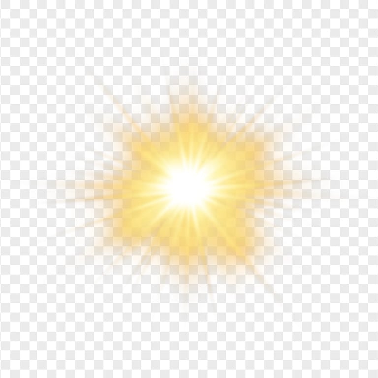 Yellow Sunlight Sun Rays Transparent Background | Citypng