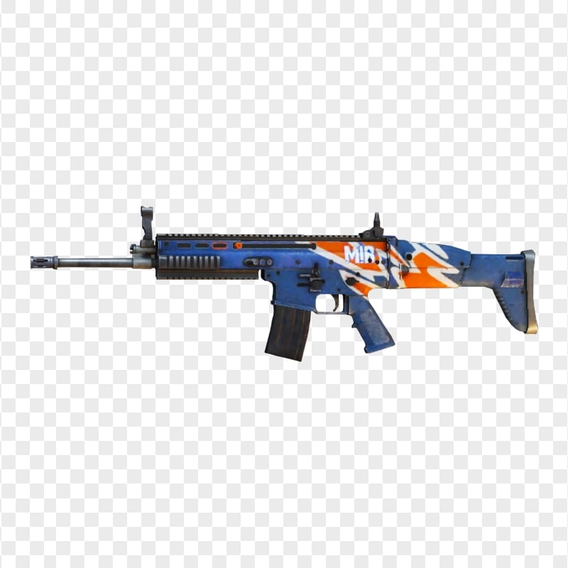 HD SCAR L Skin PUBG Weapon PNG | Citypng