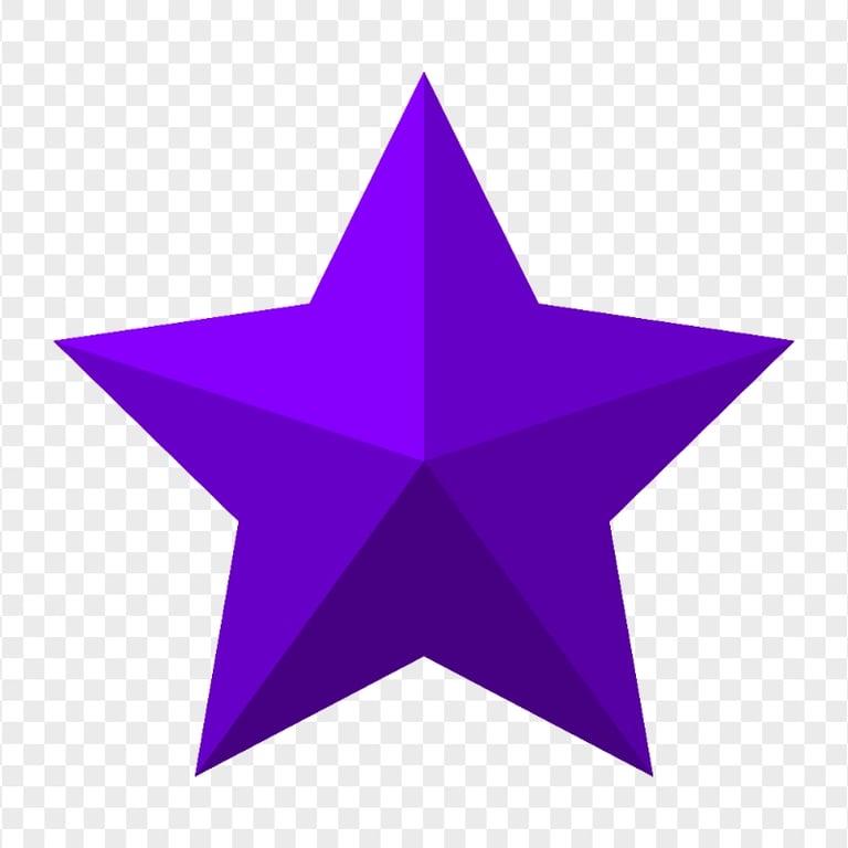 HD Purple Star Shape Transparent Background | Citypng