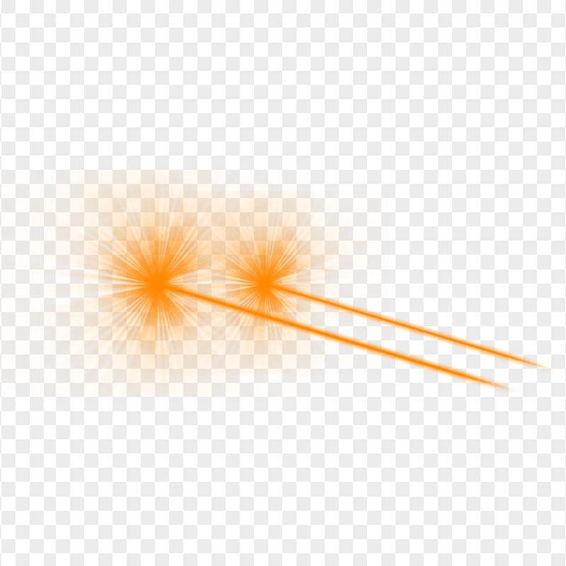 HD Side View Orange Eyes Laser Effect PNG | Citypng