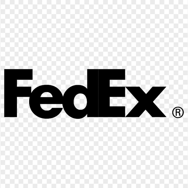 Download FedEx Black Logo PNG | Citypng