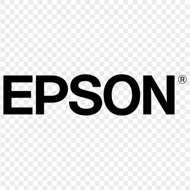 Epson Black Logo HD PNG | Citypng