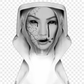 Halloween Woman Scary Ghost PNG | Citypng